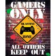 Affiche Mini Gamers only - Cdiscount Maison