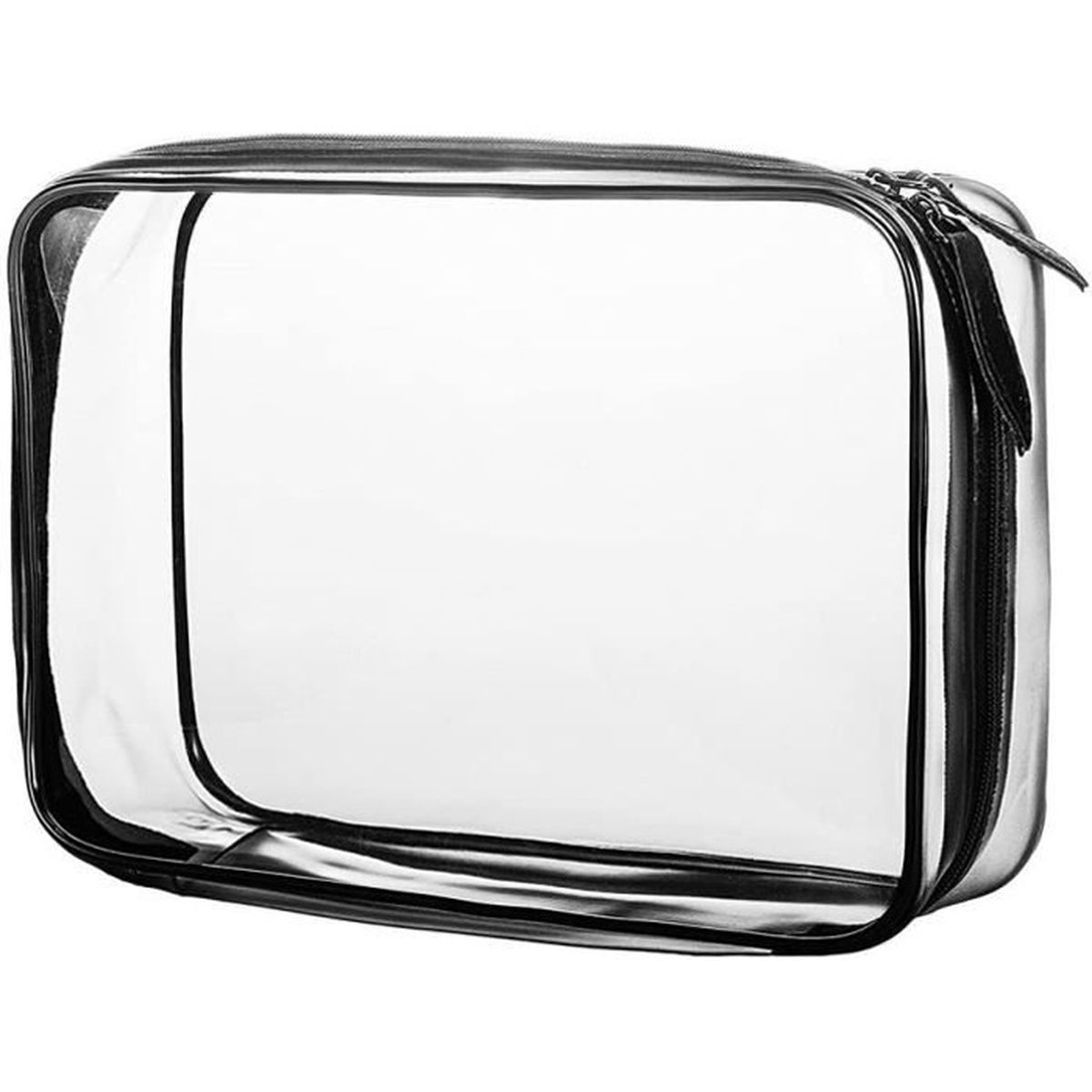 Trousse de Toilette Transparente Sac Cosmétique Sac Scellé Refermables ...