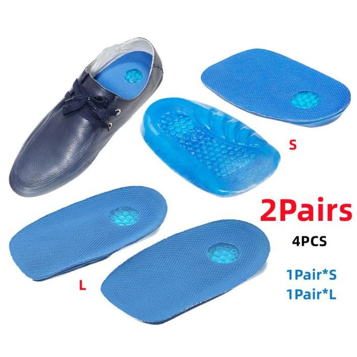 Talonnette,Protège Talon,Coussinet Anti Choc,Semelle Orthopédique,Pour ...