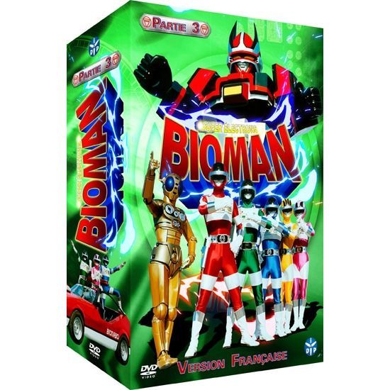 DVD Bioman - partie 3 - coffret 4 dvd - vf - Cdiscount DVD