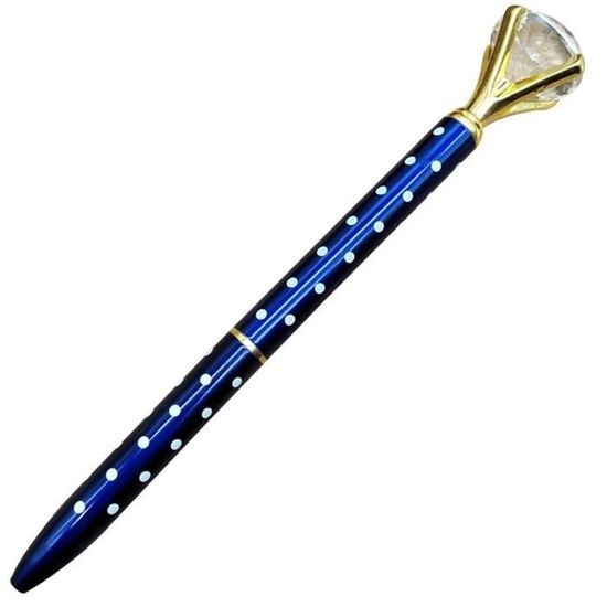 Ensemble de bureau Stylos à bille en cristal Stylo Fashion Girl Grands ...