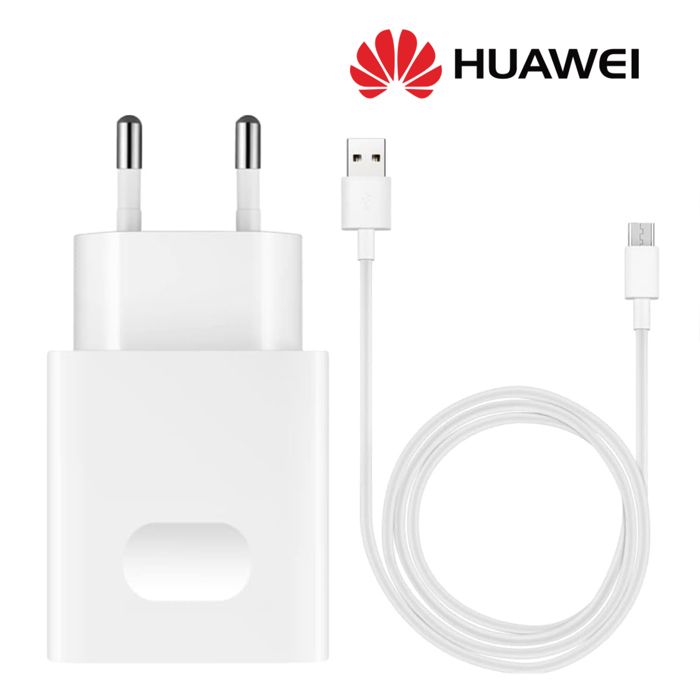 Adaptateur Secteur Chargeur Ultra Rapide HUAWEI HW-100400E CP84 + Cable ...