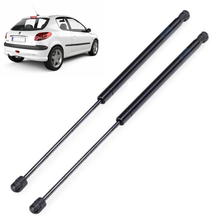 2 verins de coffre pour Peugeot 206 OEM 9633908780 8731E6 vérin de hayon - Cdiscount Auto
