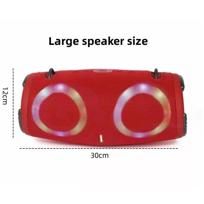 XTREME3 Rouge - Portable Waterproof 100W High Power Bluetooth Speaker ...