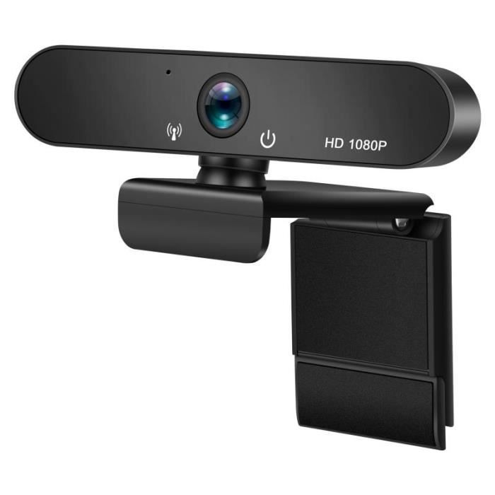 La couleur noire Webcam Full HD , caméra 8mp, pour ordinateur ...