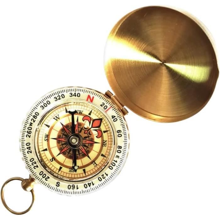 Boussole Nord Ancienne Boussole De Poche Nautique Marin Vintage ...