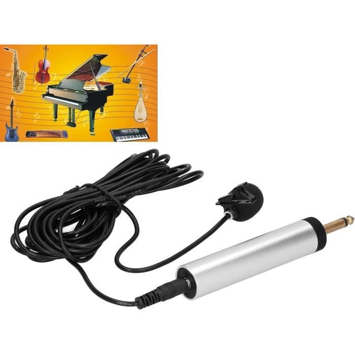 Microphone À Pince, Mousse De Microphone Cravate Haute Sensibilité Avec ...