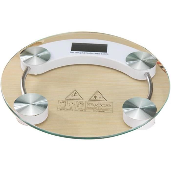 Pèse-Personne Balance De Graisse Corporelle, Poids Numérique Led ...