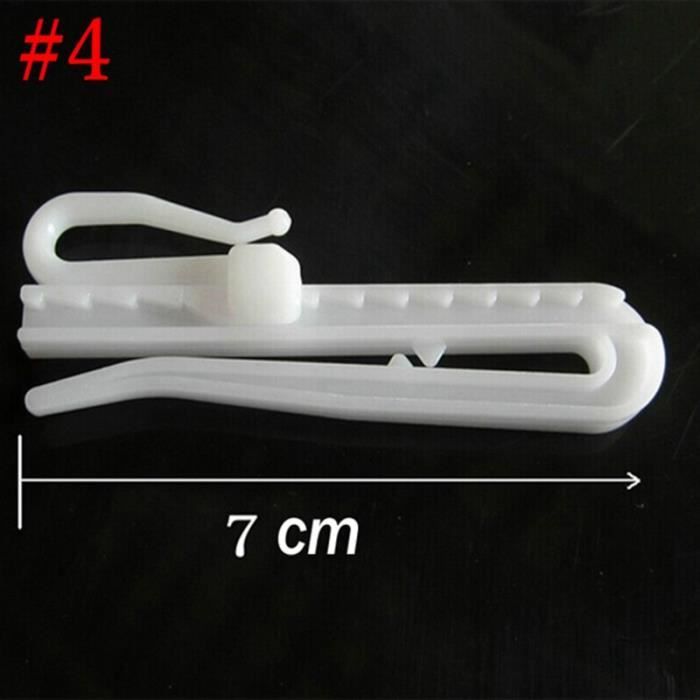 Rideaux,Crochets métalliques pour rideaux,30 pièces,plissage crayon ...