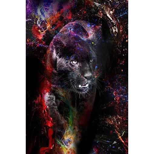 Tableau - Toile,Toile d'art Punk orang-outan,singe,carlin,casque ...