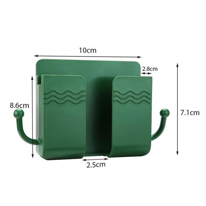 Support Mural Multifonction pour Téléphone Portable, Boîte de Rangement ...