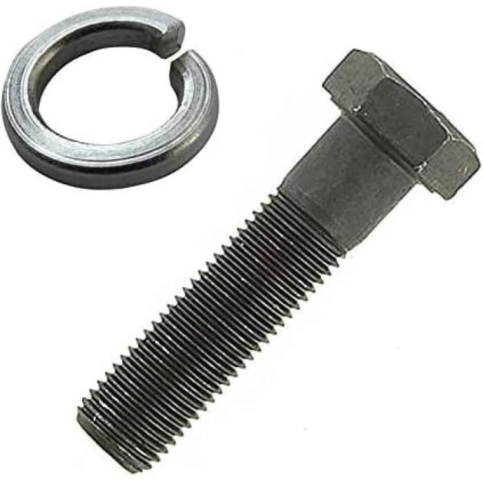 Vis De Lame Tondeuse 9.5Mm 3-8" 24Unf Avec Rondelle Frein Pour Honda Castelgarden Ayp Noma Stiga ...