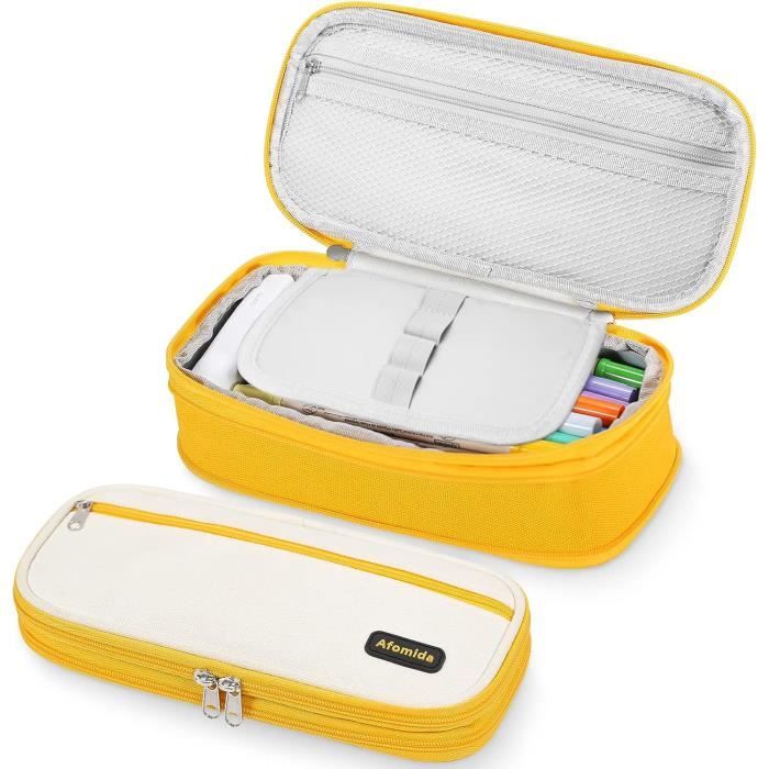 Trousse Scolaire Sac à Crayons Plumier Grande Capacité Étui à Stylo ...