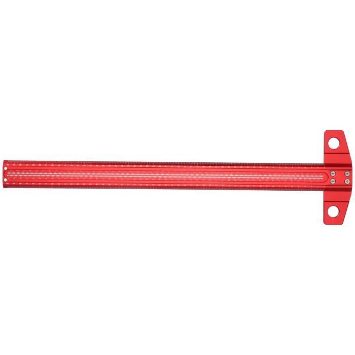 Cikonielf Règle carrée en T T Square Ruler Alliage D'aluminium Amovible ...