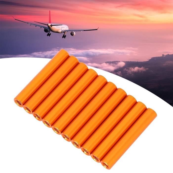 Goujon d'entretoise M3, colonne ronde de fixation, alliage d'aluminium ...