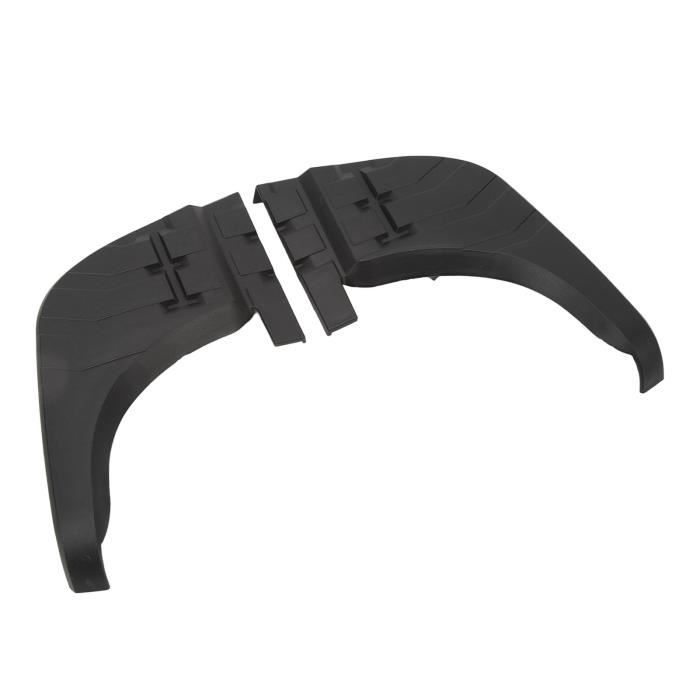 Dioche marchepied de pare-chocs arrière noir 2PCS Marchepied de pare ...