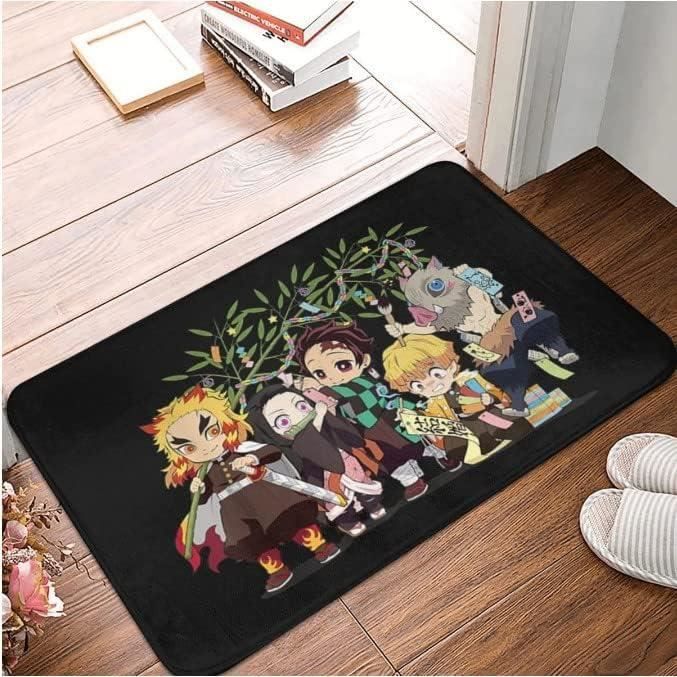 Demon Slayer Demon Slayer Chibi Paillasson Anti-Dérapant Anime Manga ...