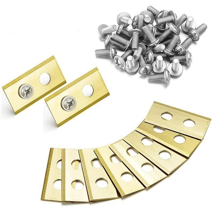 Betian-Lot de 30 lames en titane de rechange pour tondeuse robot Worx ...