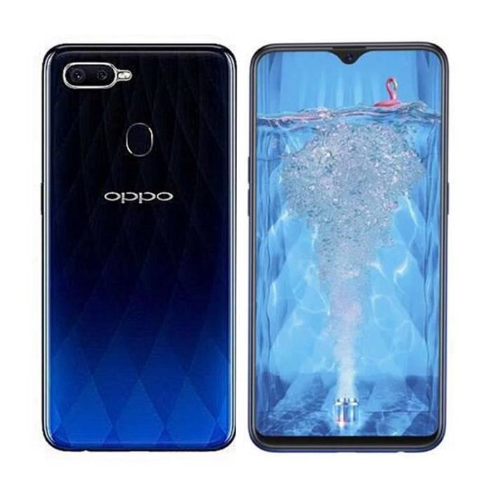 OPPO F9 Bleu 64Go Smartphone débloqué 4G - Cdiscount Téléphonie