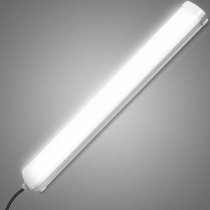 Tube Neon Led 90 cm, Étanche IP65 Reglette LED 30W 3600LM Blanc Neutre ...