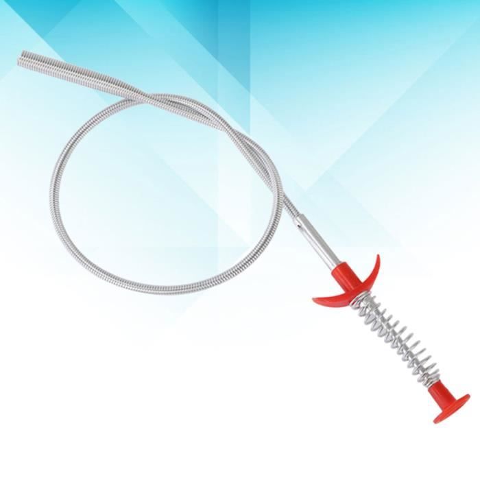 85cm Pipe Dredging Tool Bendable Flexible Drain Cleaner Sticks Clog ...