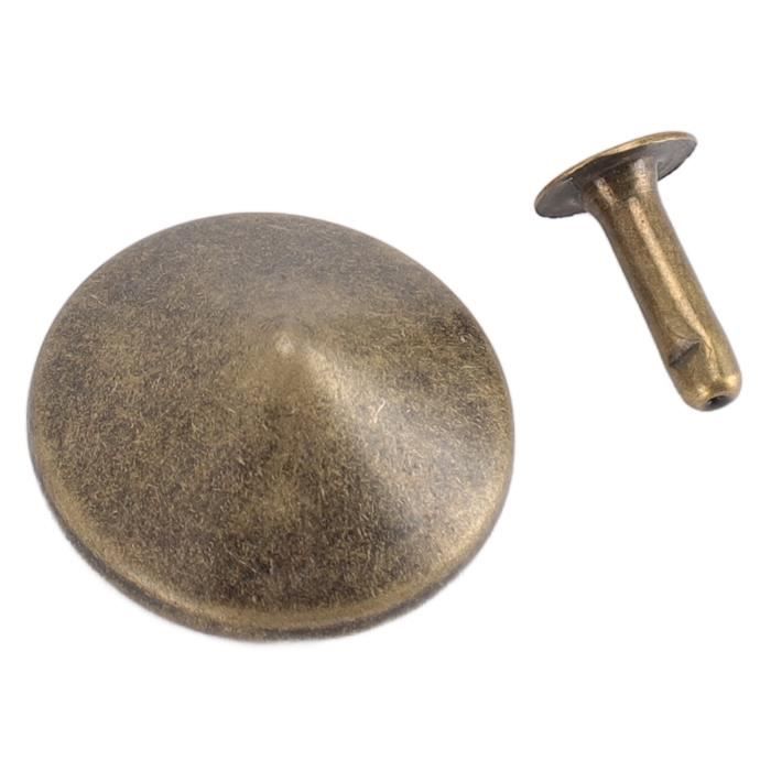 FHE-Goujon de rivets de champignon 100 ensembles de Rivets en forme de ...