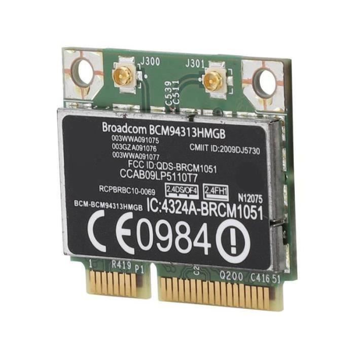 ESTINK Carte Réseau PCIE 300M Carte Réseau Bluetooth 30 PCIE Pour ...