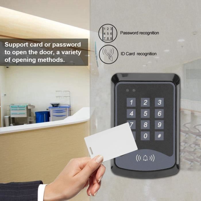 Contrle d'entrée 1000 user low power keypad access control ID card ...