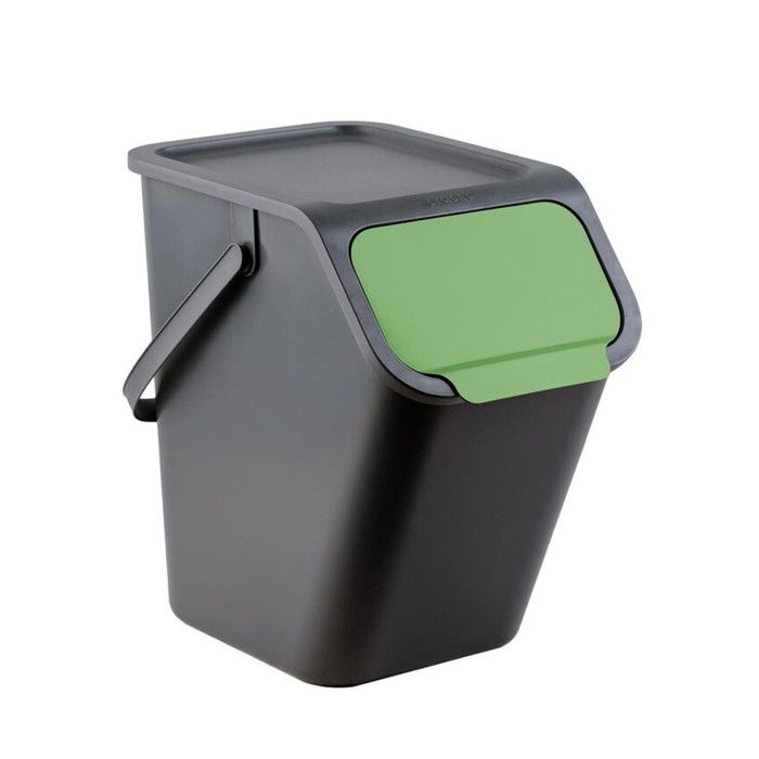Kit de poubelles Practic, conteneurs pour la ségrégation, 4x25l, noir ...