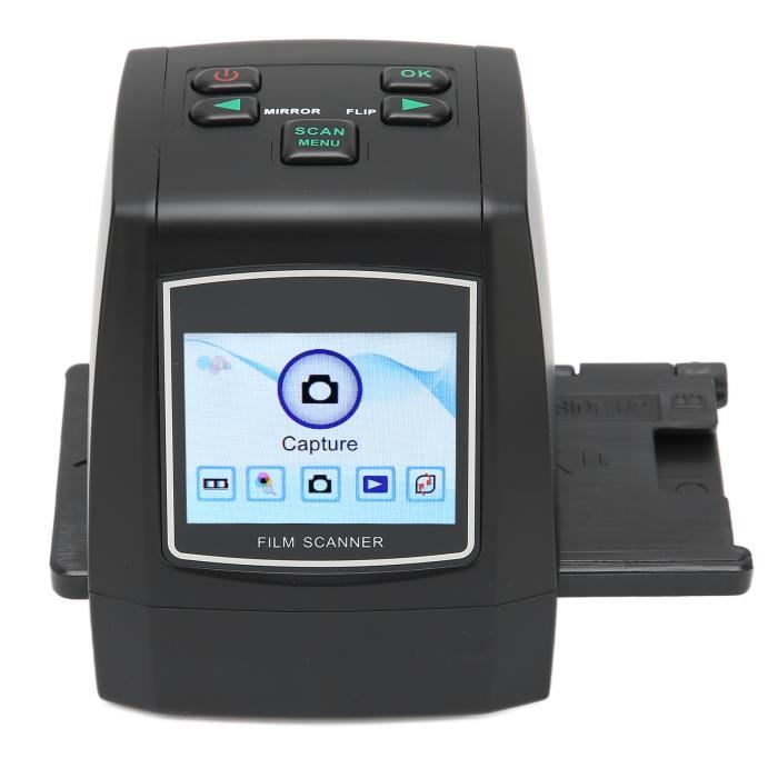 TMISHION Scanner de film mobile Scanner de film numérique 2,4 pouces ...