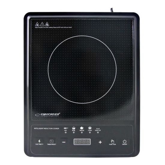 Cuisinière à Induction - Esperanza - Krakatau - 2000W - Surface en ...