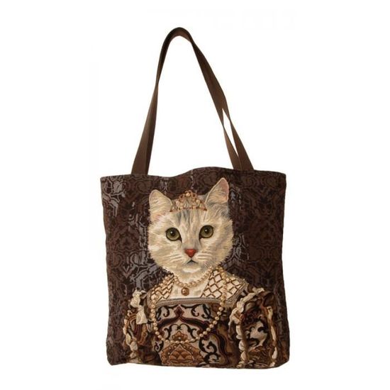METRAX CRAYE sac BIGBAG Chat couronne multicolore - Cdiscount Bagagerie ...