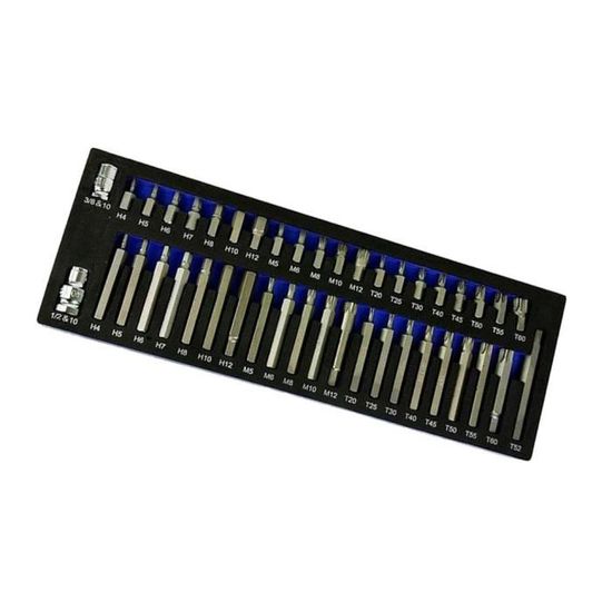 Kits de 43x Embouts de Tournevis Outils manuels Réparation Maintenance ...