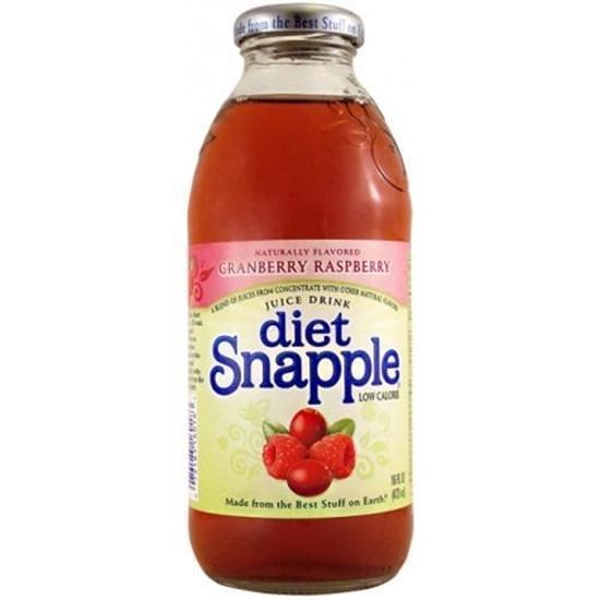 Snapple Diet Cranberry Raspberry 16 FL OZ (473ml)-6 Bottles[Import US ...