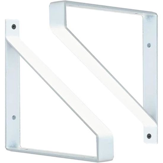 LDFZ Support d'étagère Tenture Murale, Fer Forgé, 20cm - 25cm - 30cm ...