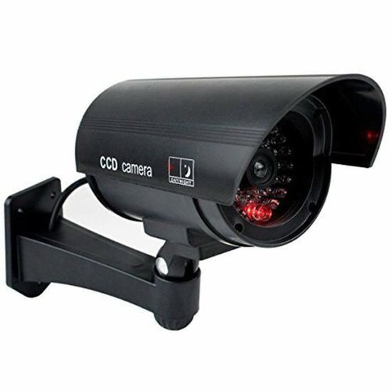 HURRISE caméra de surveillance de sécurité Caméra factice CCTV Sécurité ...