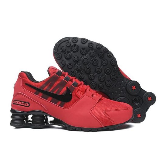 Basket NIKEs AIRs MAX Shox TL TxT Chaussures de Running Homme rouge ...