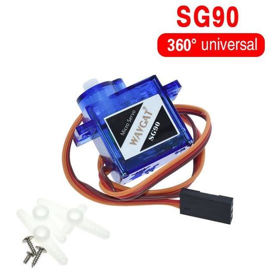 Circuits intégrés,SG90 360--Mini Servomoteurs Rc Classiques ...