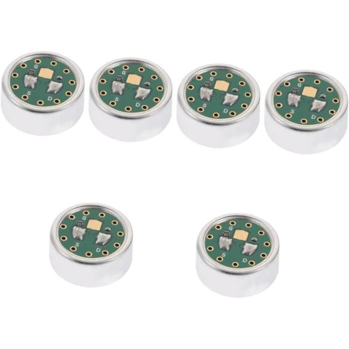 6 Pièces Microphone À Condensateur Micros Sans Fil Microphone À Main ...
