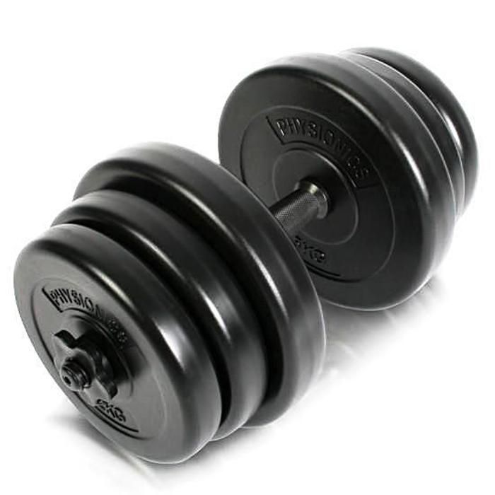 Set d'haltères fitness poids 20KG sport fitness musculation 0701009 ...