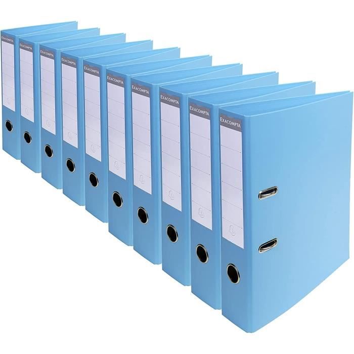 Carton de 10 Classeurs à levier A4,Dos de 70mm,Mécanique 75mm,32x29x7cm ...