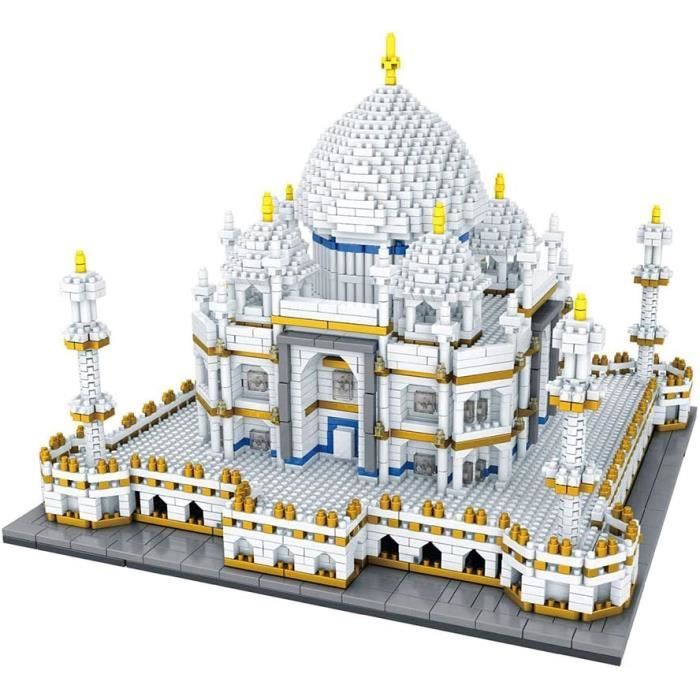ZHMAO 3950 Pièces Blocs de Construction Taj Mahal, Inde Micro Blocs de Construction de Renommée ...