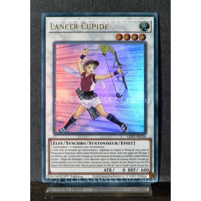 Carte YU-GI-OH GFP2-FR136 Lancer Cupide NEUF FR - Cdiscount Jeux - Jouets