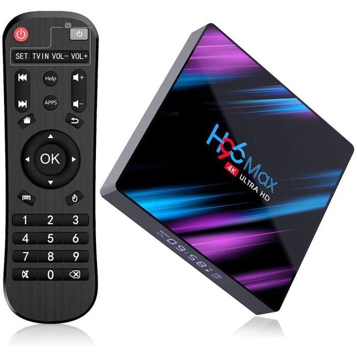 [An oid 10.0 TV Box] H96 Max Smart TV Box 4GB+64GB RK3318 Quad Core ...