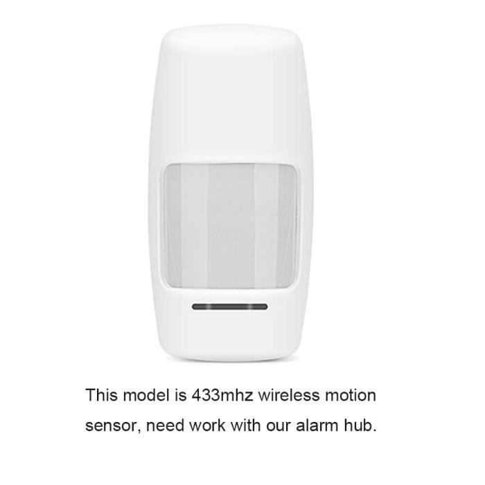 Modèle A - détecteur de mouvement intelligent PIR avec alarme, wi-fi ...
