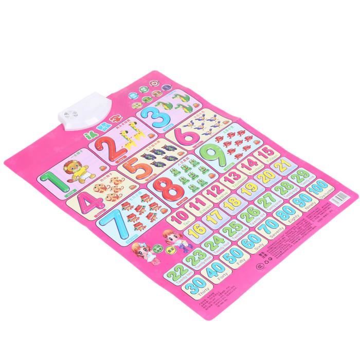 GOTOTOP Tableau mural d'apprentissage des nombres Tableau Vocal d ...