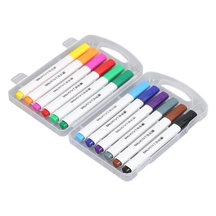 GOTOTOP stylo de peinture à l'eau 12 couleurs Stylo à encre flottant ...
