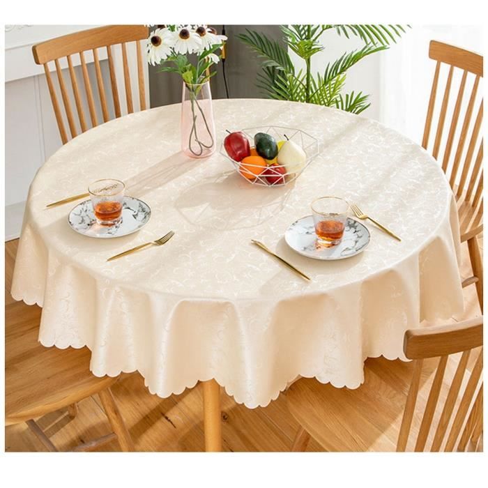 Nappe Ronde Anti Tache