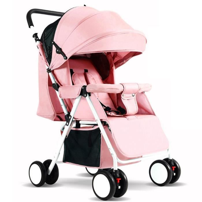 MOGOI Poussette Pliable Ultra léger avec assiette-Glissière à l'arrière ...