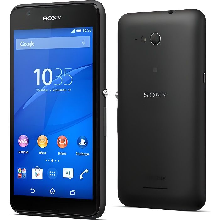 Sony Xperia E4G E2003 4G NOIR - Cdiscount Téléphonie
